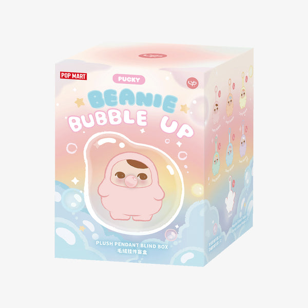 POPMART: PUCKY BEANIE BUBBLE UP SERIES-Plush Pendant Blind Box ...