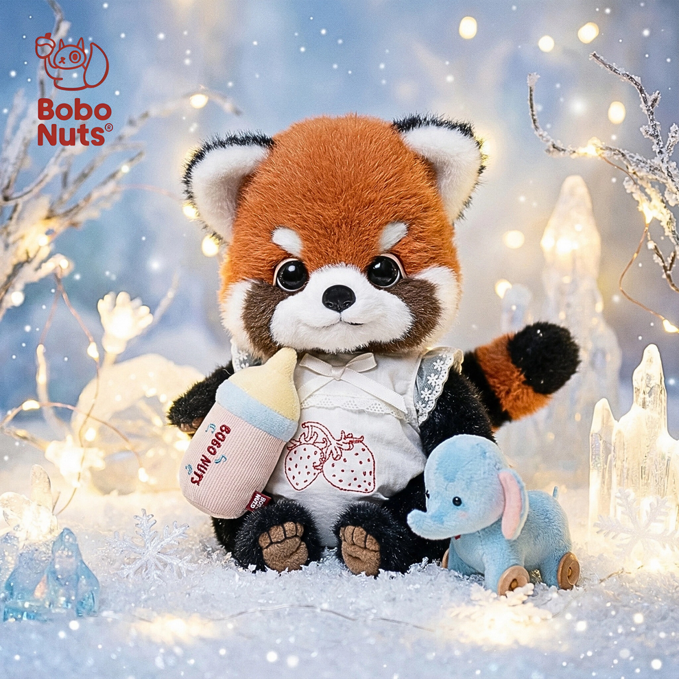 Bobo Nuts Tangdou Red Panda Plush – fuzzyjoy.studio
